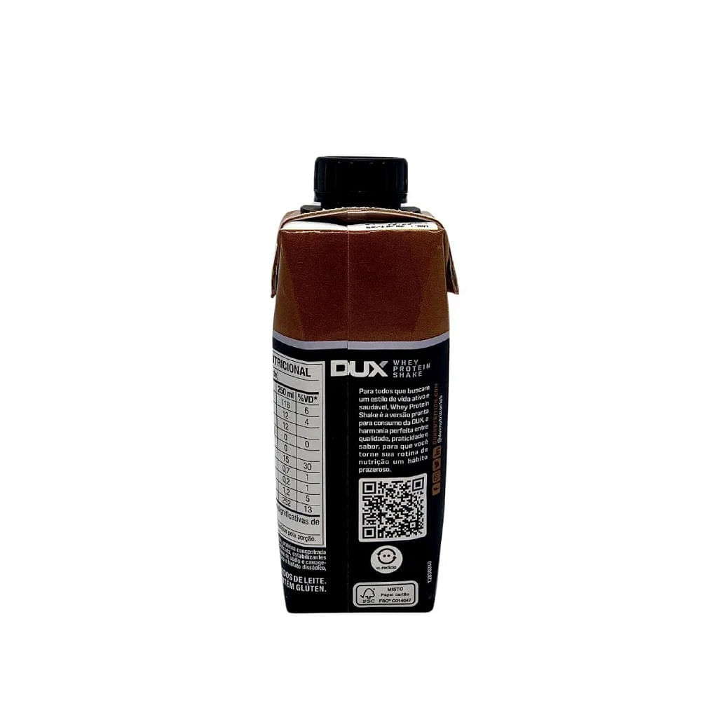 Bebida Whey Protein Shake Dux Cookies 250ml - Bandshop